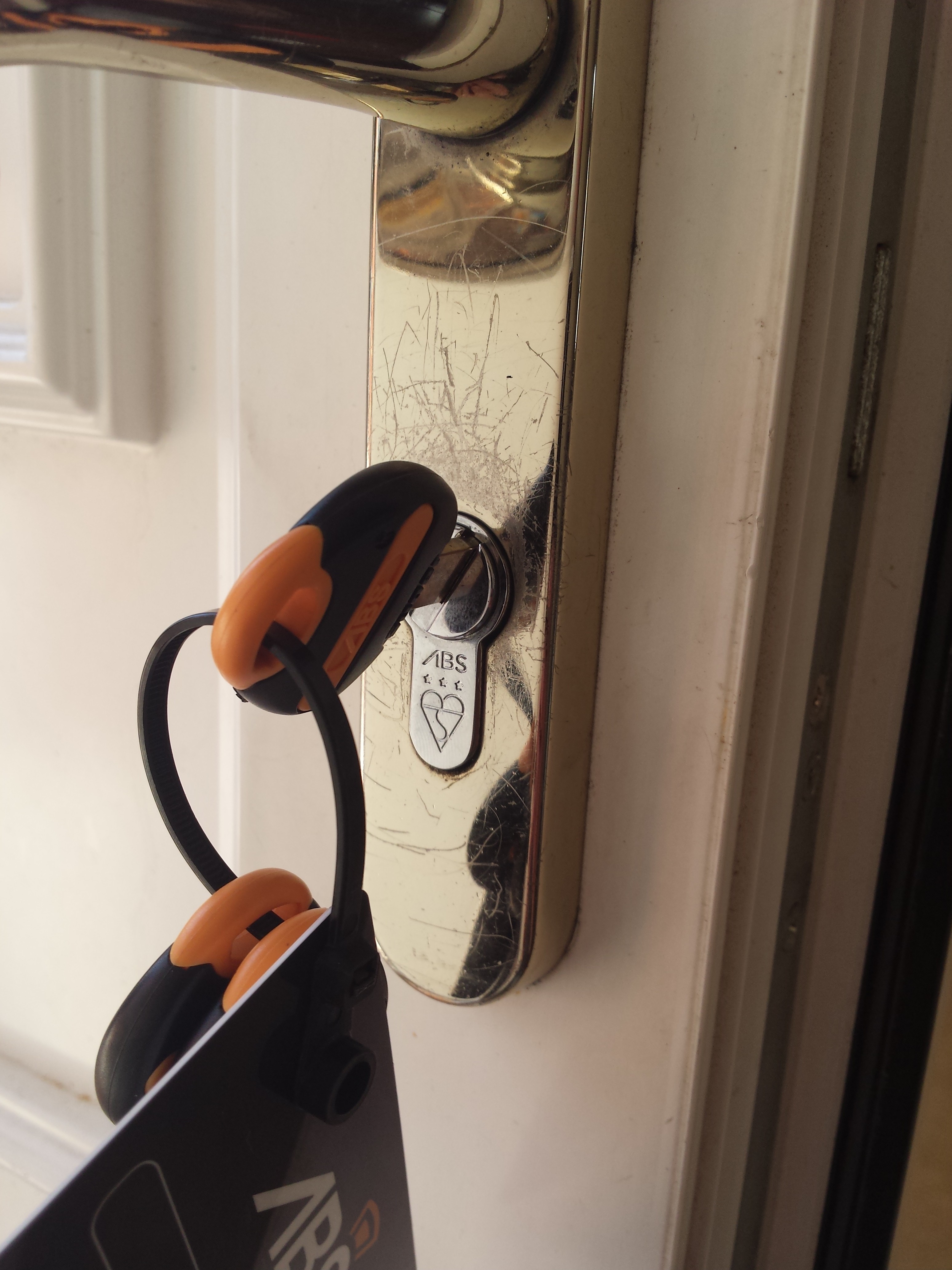 ABS 3 star BS Kitemarked Cylinder - Solent Mobile Locksmiths